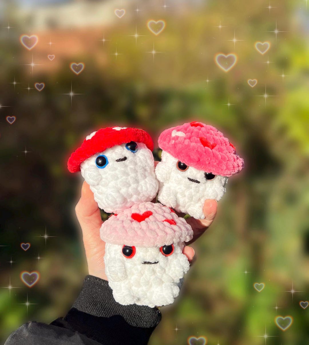 Mushroom Boy Plushie Amigurumi Crochet Handmade Mushy Boy Gift for Her ...