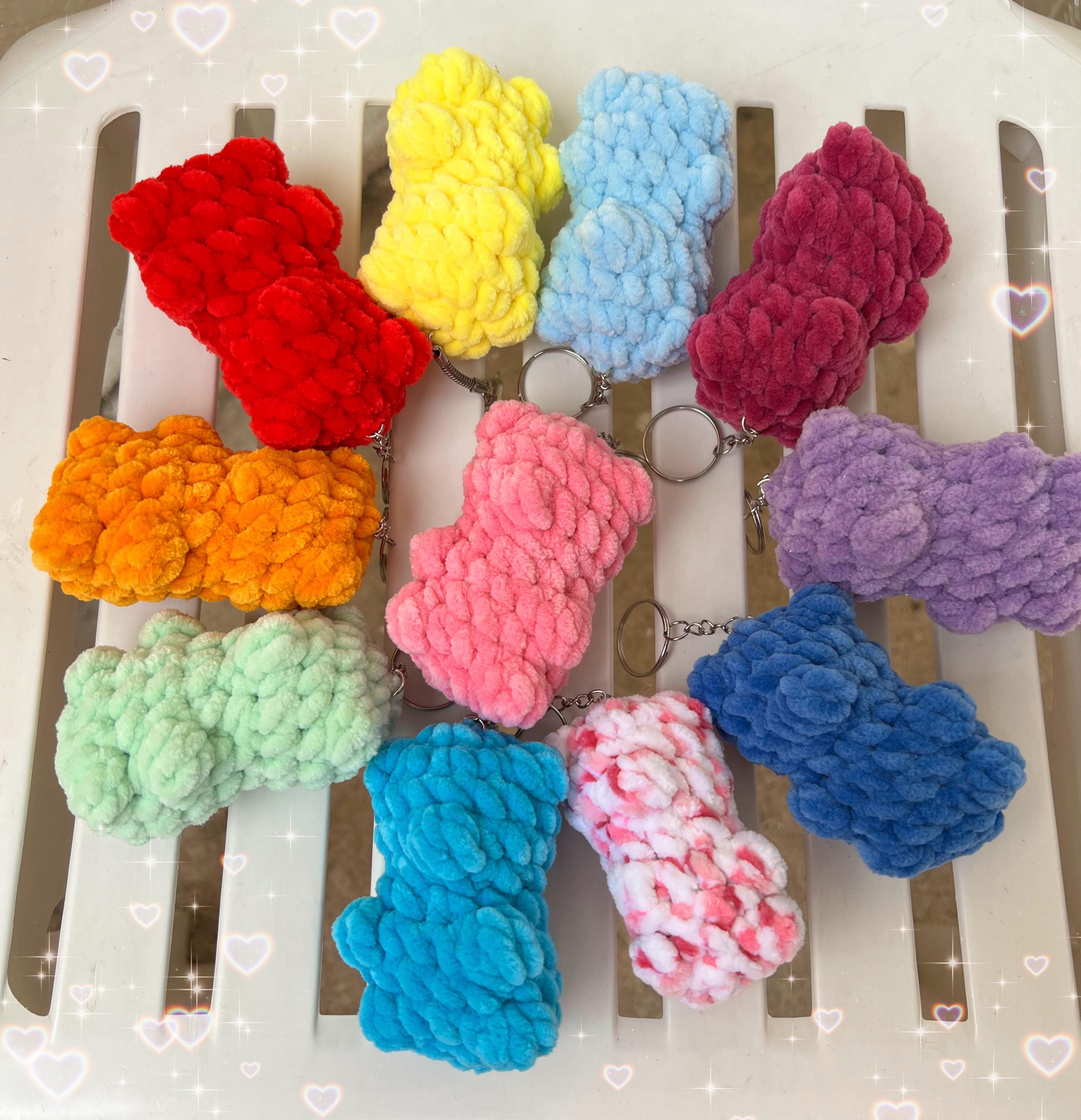 Gummy Bear Haribo Amigurumi Crochet Keychain , Handmade Bears - Etsy