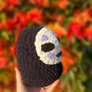 NO-FACE kaonashi Amigurumi Spirited Away Crochet No-face Plushie Anime ...