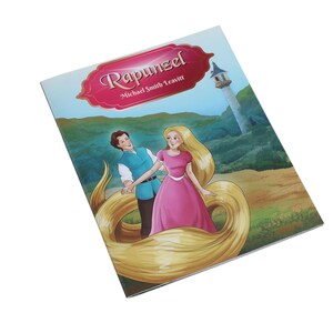 Rapunzel Fairy Tale Bundle Finger Puppets Set, Classic Children's Story ...