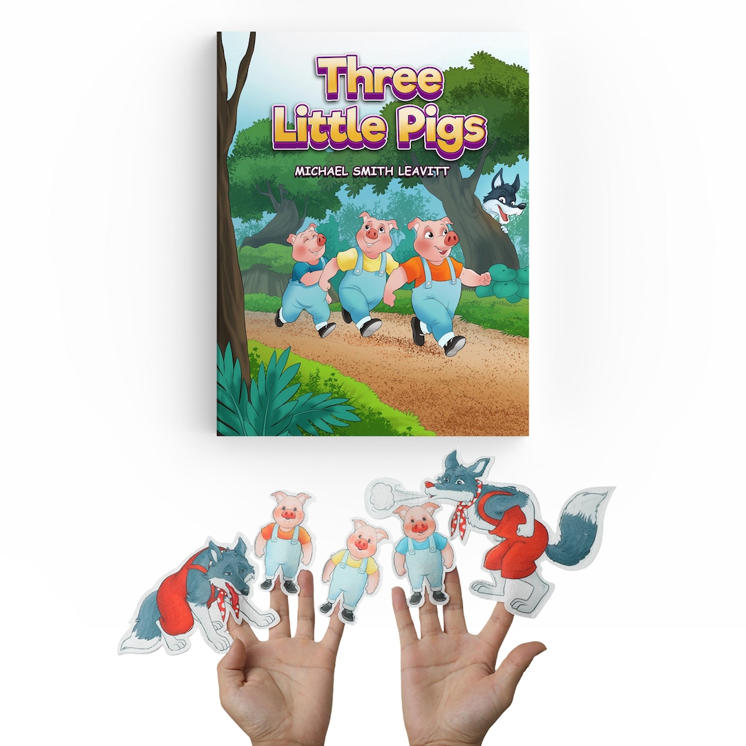 Three Little Pigs – Classic Fairy Tale Storybook Set | Interactive Kids ...
