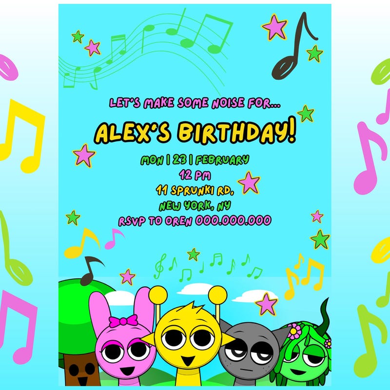 Sprunki Incredibox - Etsy