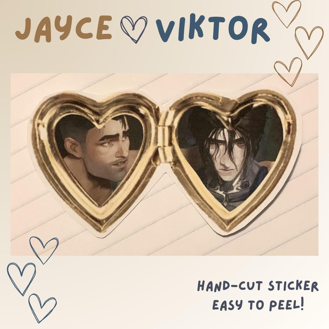 Jayvik Heart Lockets Sticker Arcane League of Legends Jayce Talis ...