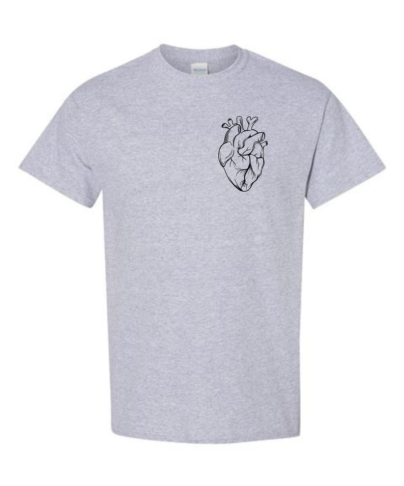 Heart Anatomy Shirt, Nurse Shirt, Anatomy Shirt, Cardiac Nurse Shirt ...