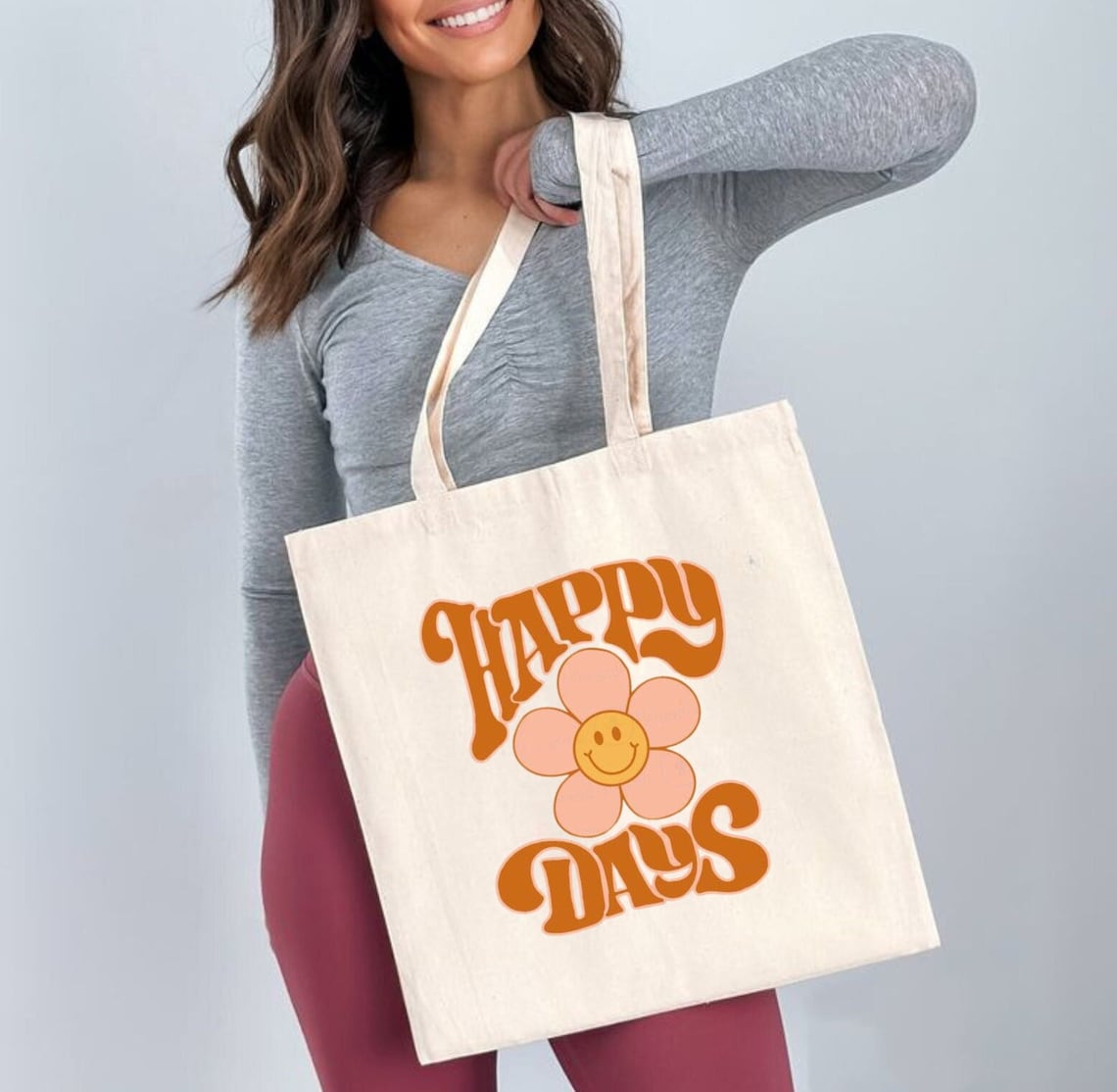 Happy Days Tote Bag - Etsy