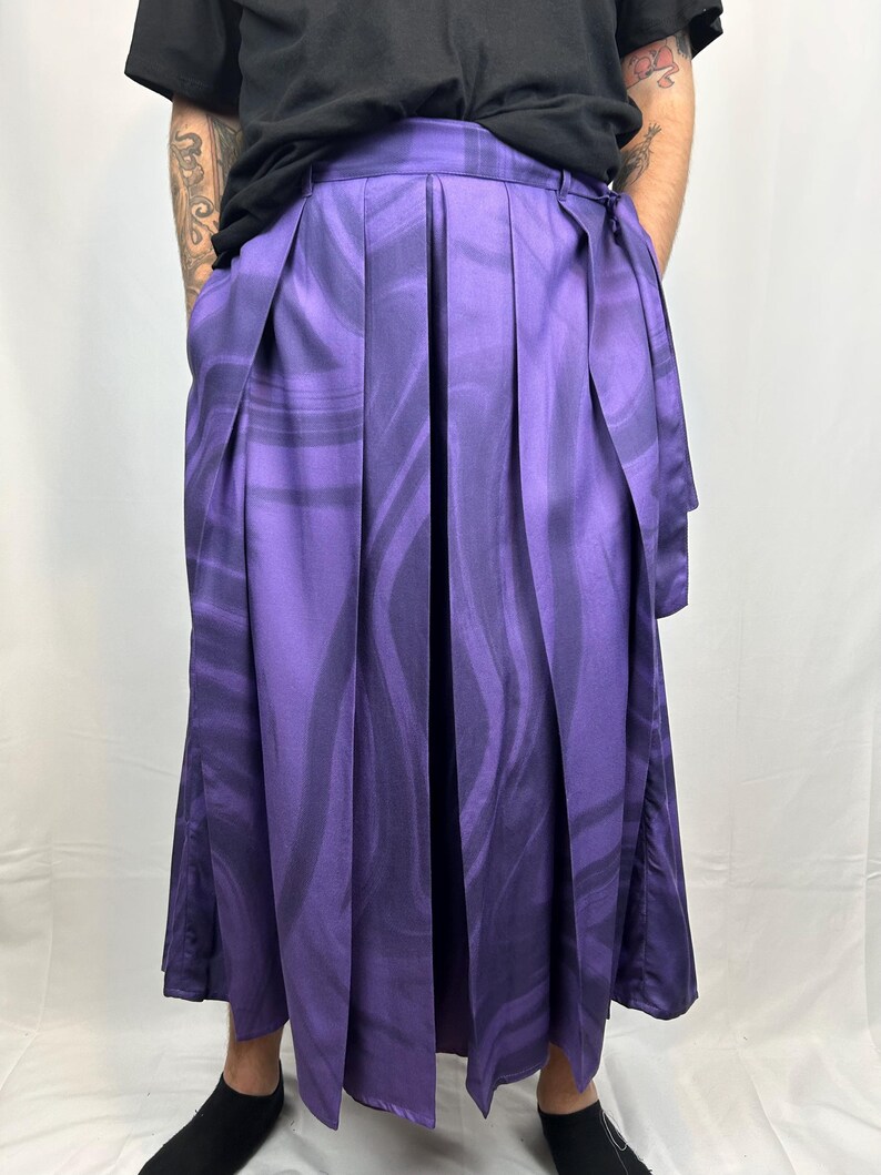 Hakama Pants Purple, Samurai Pants - Size S/M. Handmade. Unisex. - Etsy