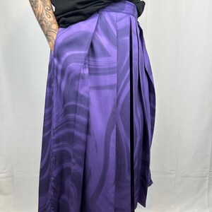 Hakama Pants Purple, Samurai Pants - Size S/M. Handmade. Unisex. - Etsy