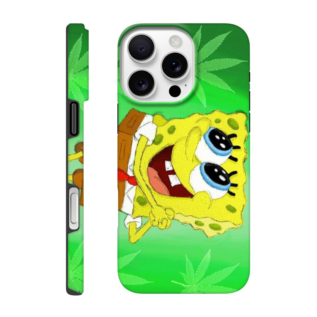 Spongebob Weed Tough Case - Etsy