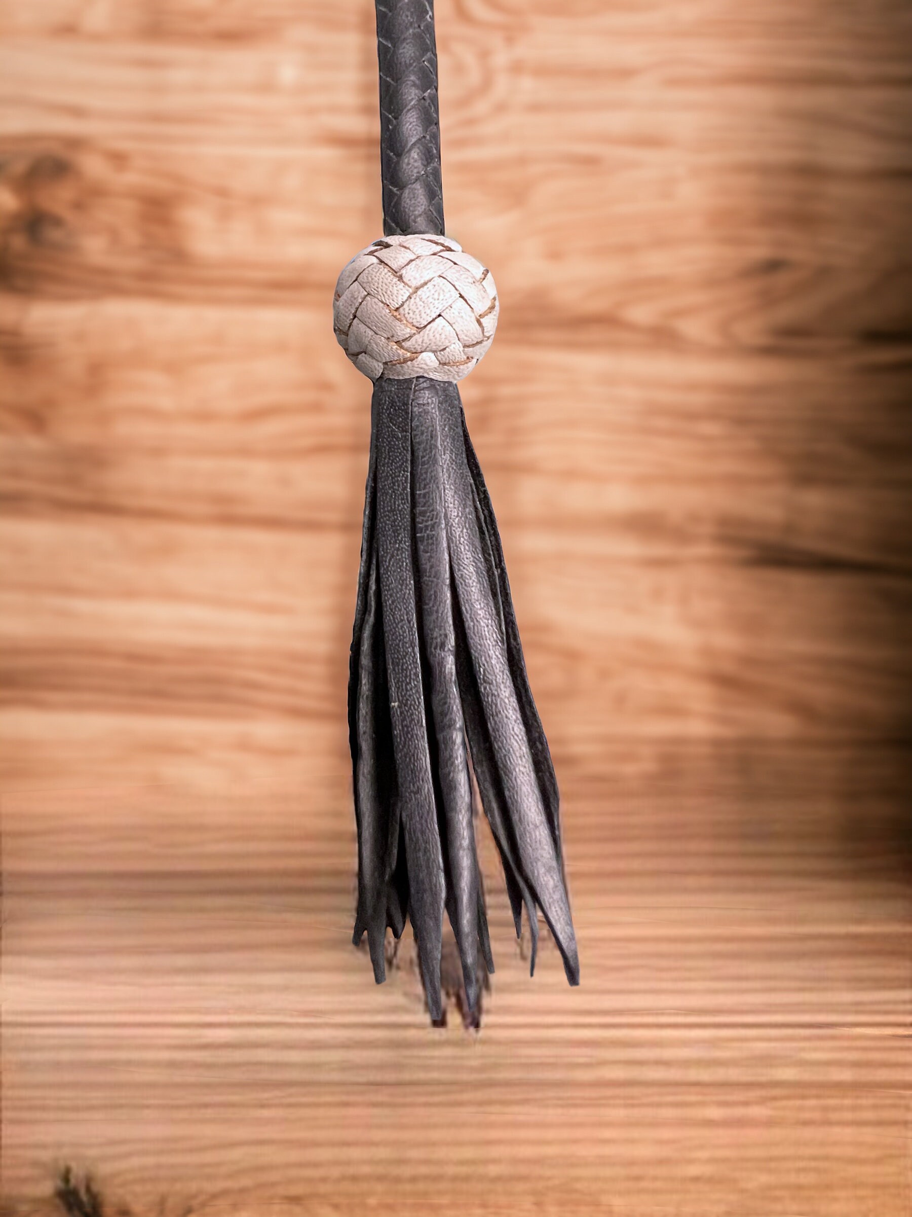 Horse Head Kangaroo Leather Knotted and Plaited Key Fob - Etsy