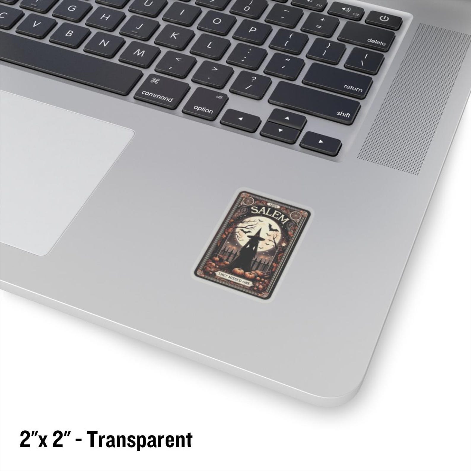 Salem Witch Tarot Sticker: Halloween Vinyl Decal - Etsy