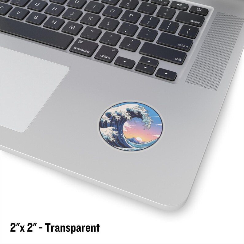 Wave off Kanagawa Sticker, Japanese Art Decal - Etsy