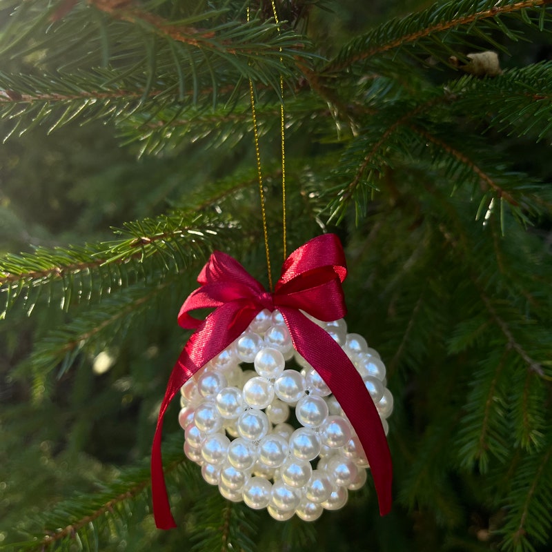 Pearl Ornament - Etsy