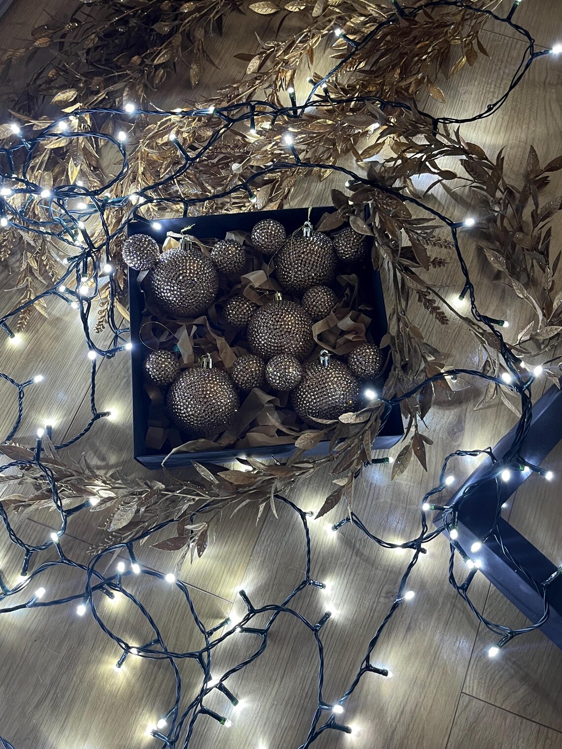 Handmade Rhinestone Ornament, Rhinestones Ball, Bedazzled Ornaments ...
