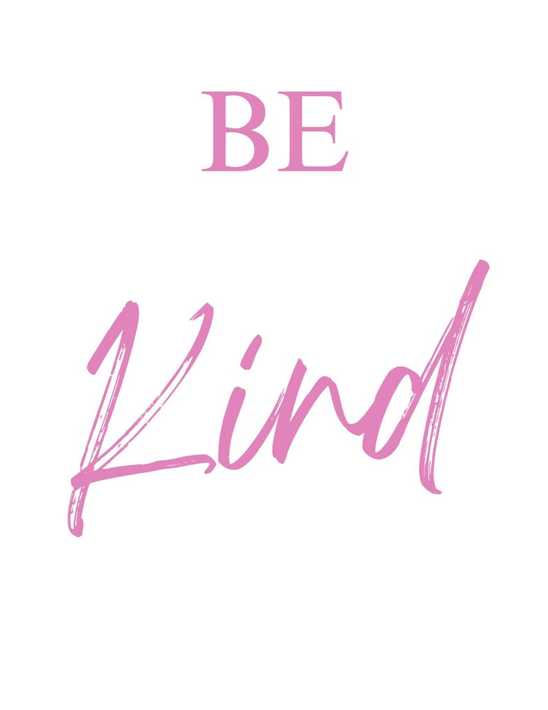 Pink Motivational Wall Art - Etsy
