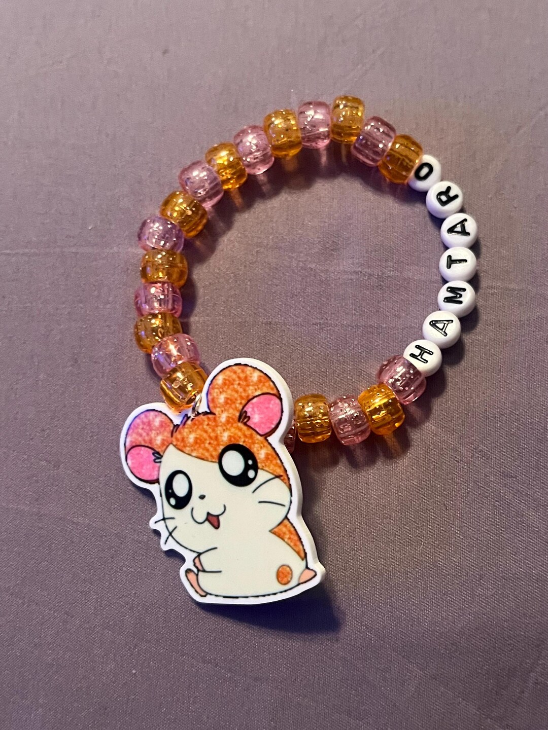 Hamtaro Anime Kidcore Clowncore Scenecore Kandi Bracelet - Etsy