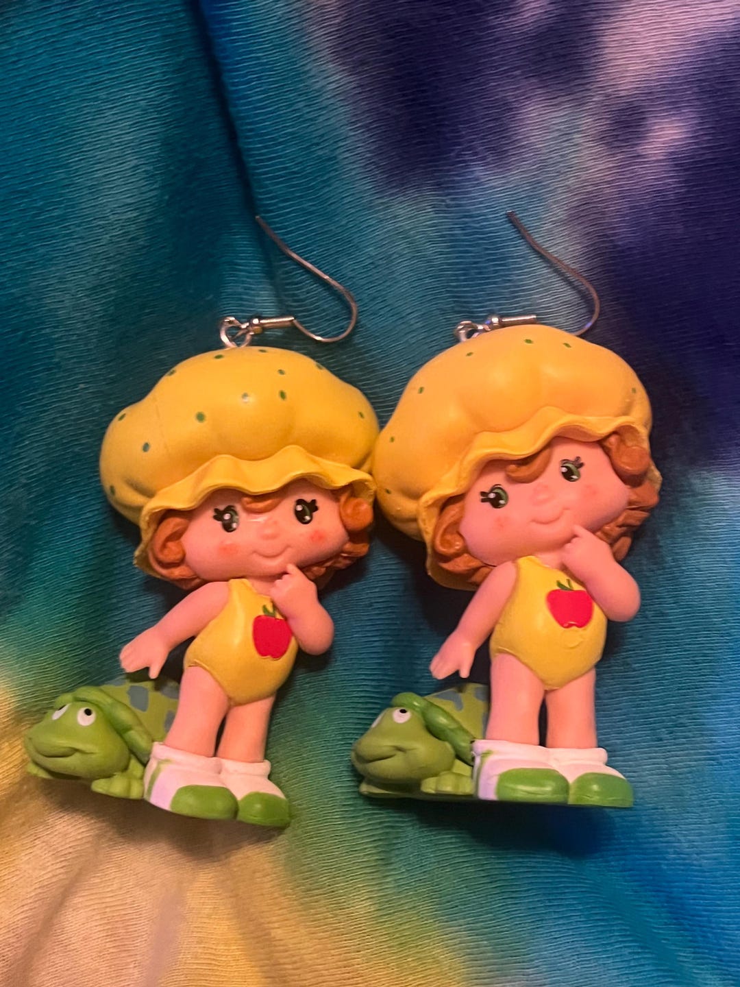 Strawberry Shortcake Coquette Apple Dumpling Earrings - Etsy