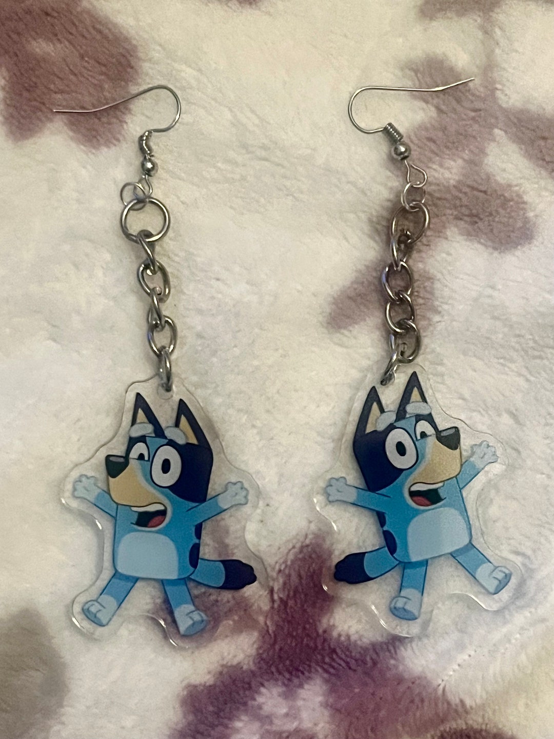 Bluey Funky Earrings - Etsy