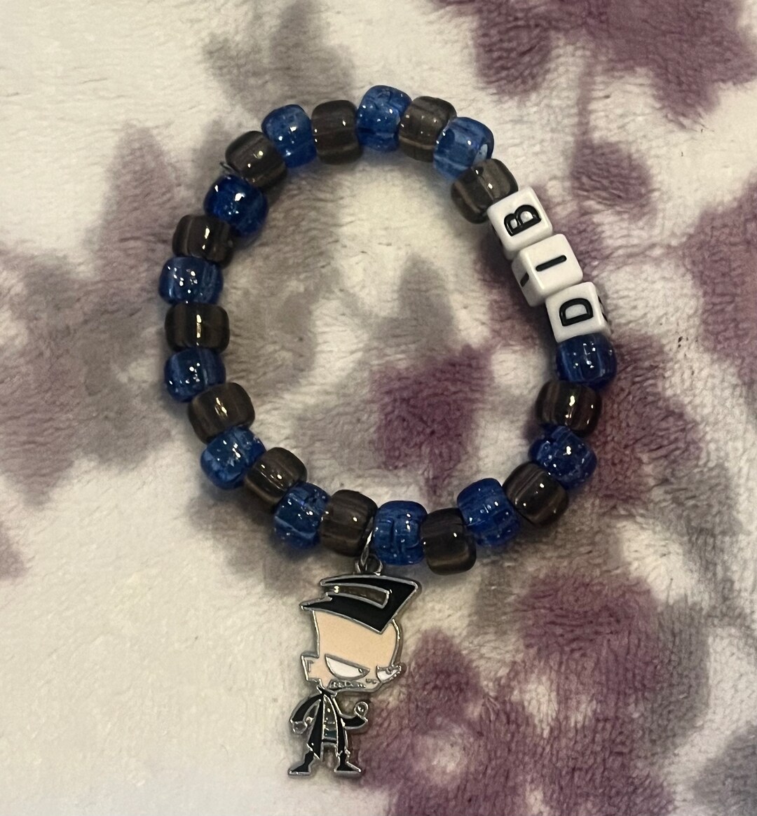 Invader Zim Dib Kandi Bracelet - Etsy