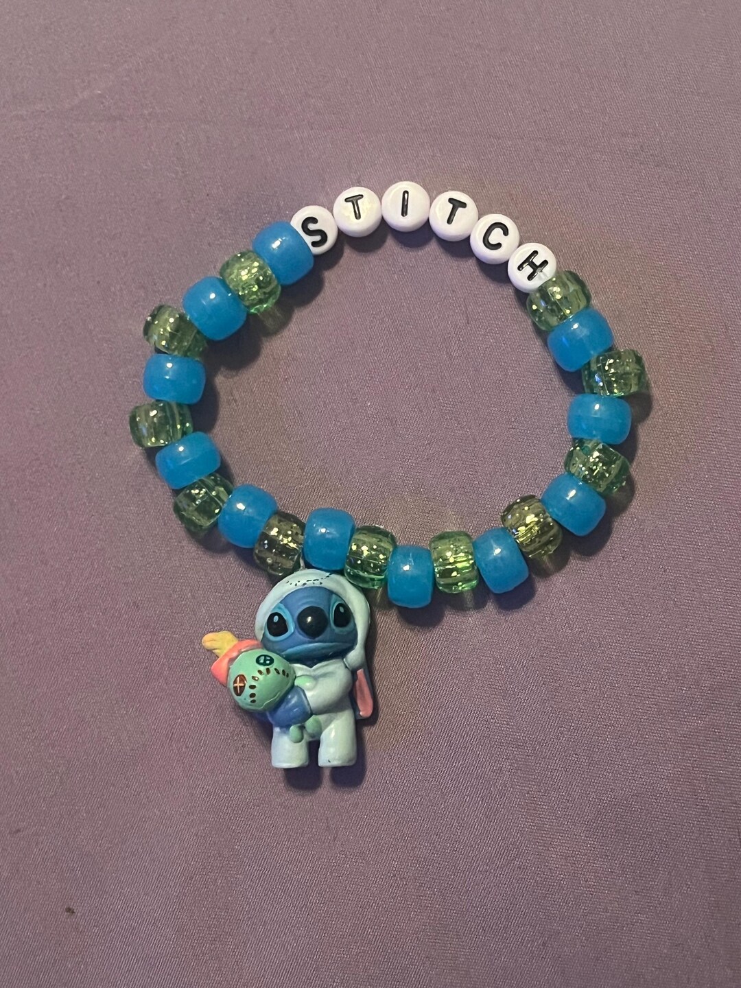 Stitch Kidcore Scenecore Kandi Bracelet Nostalgia Disney - Etsy
