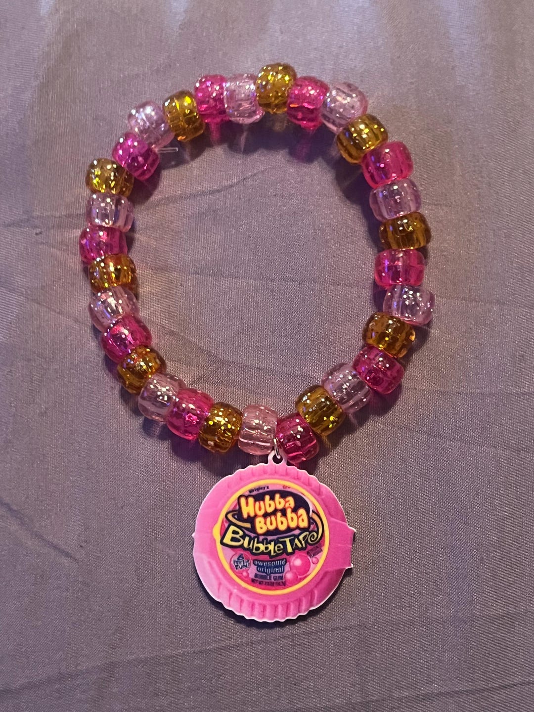 Y2k Scenecore Hubba Bubba Kandi Bracelet - Etsy
