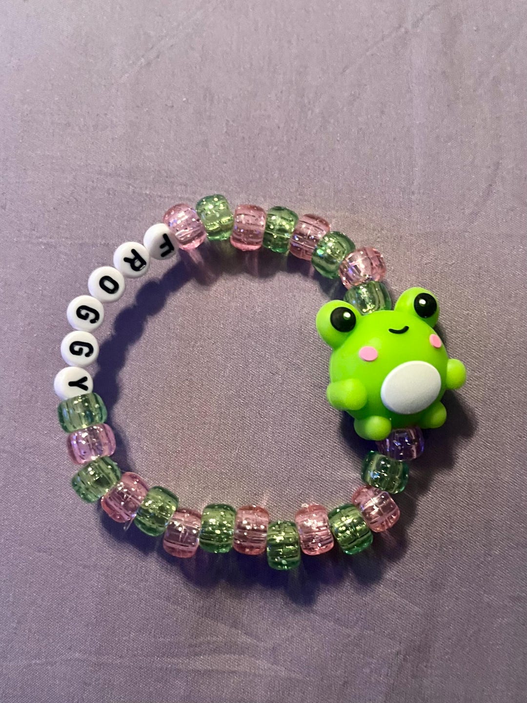 Frog Cottagecore Kidcore Scenecore Kandi Bracelet Coquette - Etsy