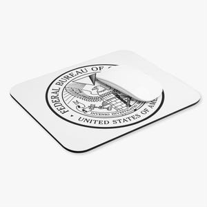 FBC Mouse Pad: Federal Bureau of Control, Gamer Gift 9"x8" Rectangular ...