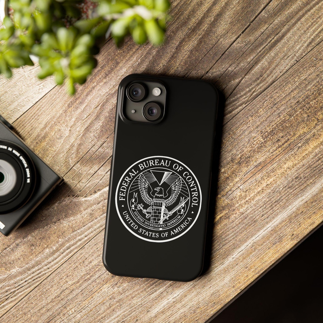 Federal Bureau of Control Themed FBC iPhone 16, Pro, Max, 15 Pro Slim ...