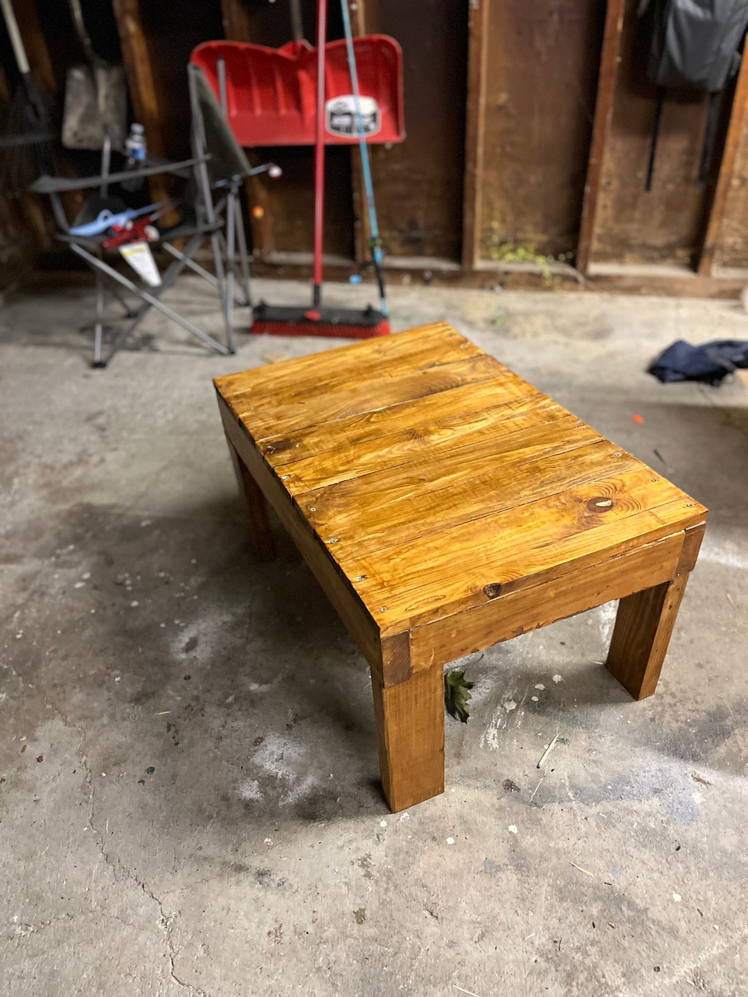 Just Pallet Wood Coffee Table - Etsy