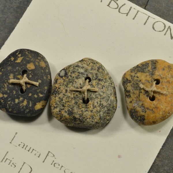 Stone Buttons - Etsy