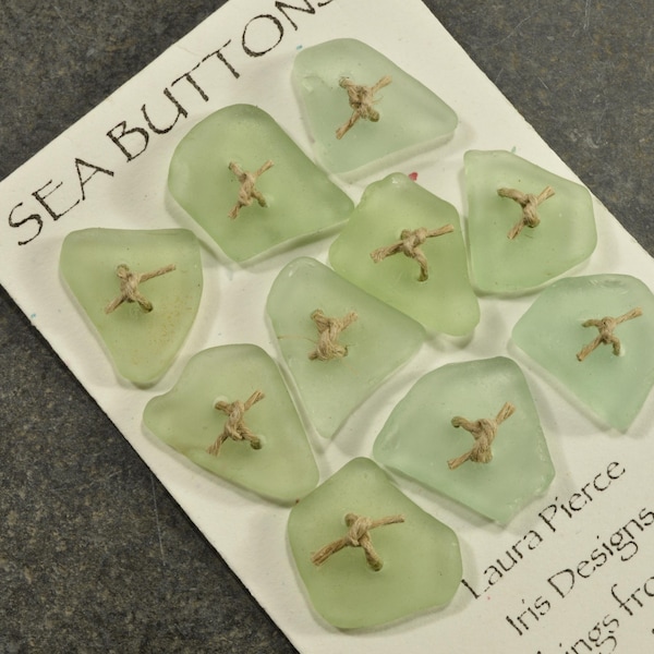 Sea Glass Buttons - Etsy