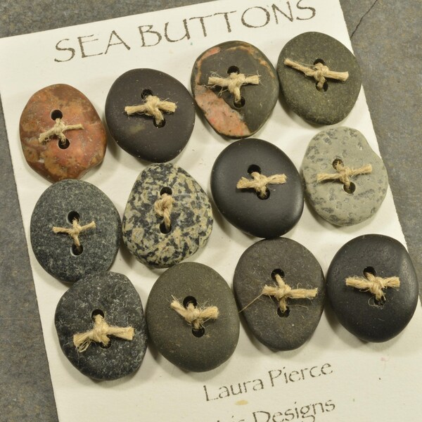 Stone Buttons - Etsy