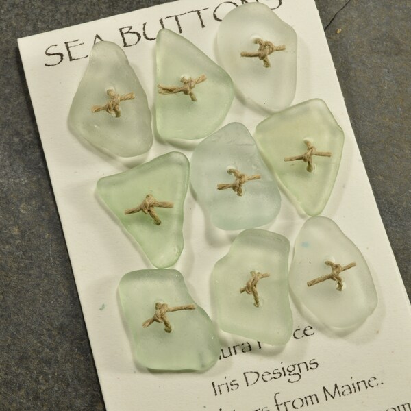 Sea Glass Buttons - Etsy