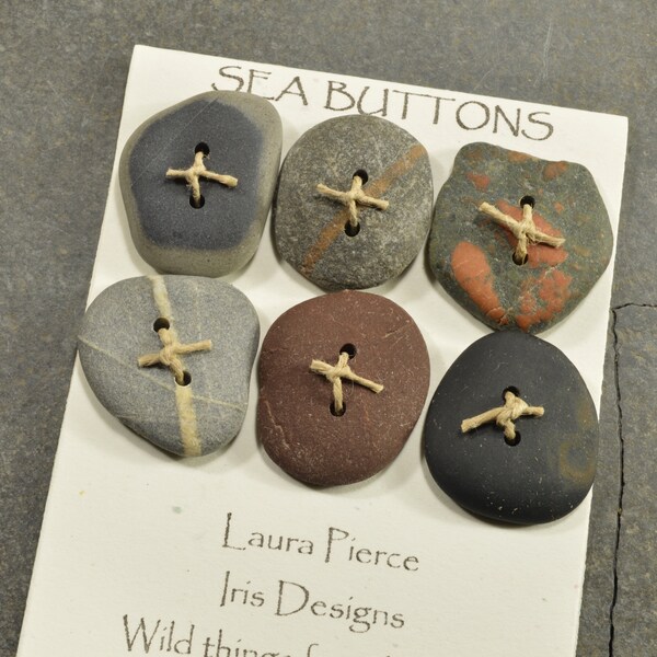 Stone Buttons - Etsy