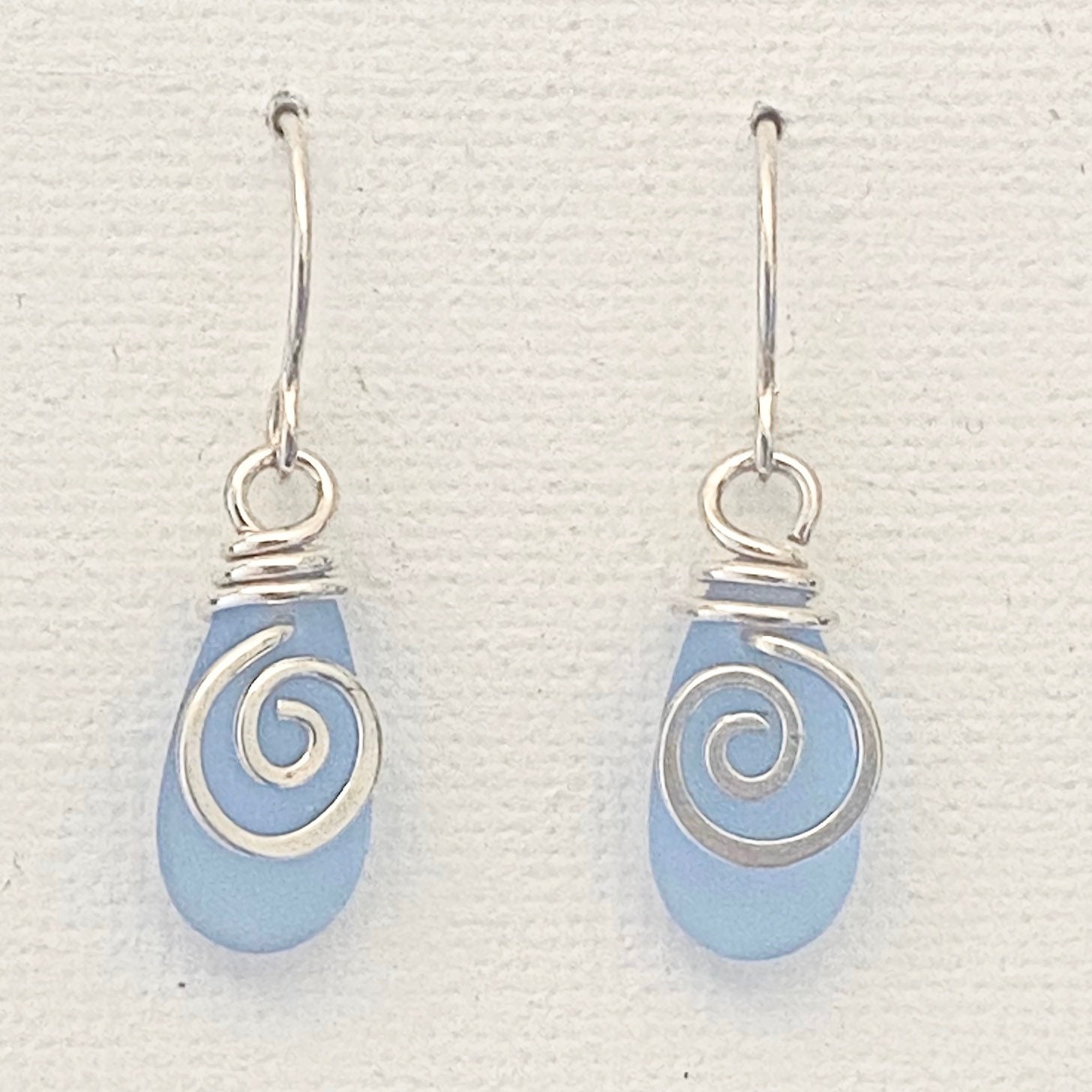 Mermaid Tear Drop Earrings | Etsy