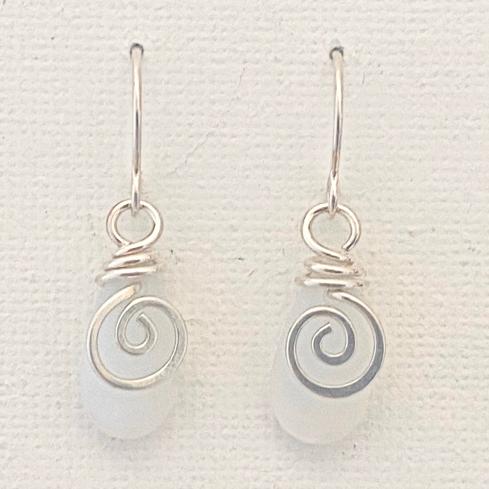 Mermaid Tear Drop Earrings | Etsy