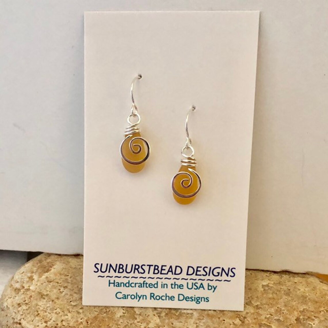 Mermaid Tear Drop Earrings - Etsy