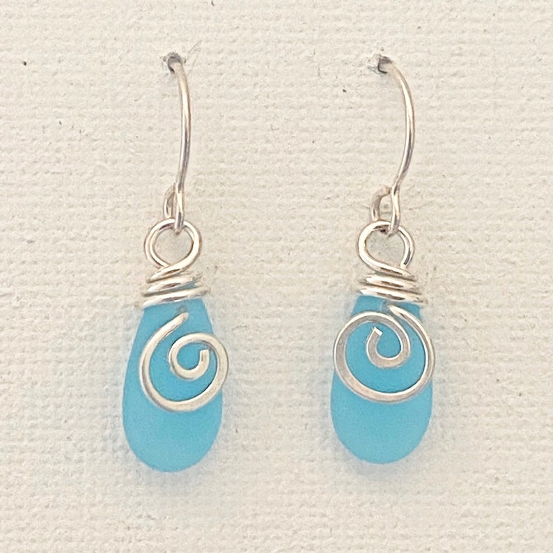 Mermaid Tear Drop Earrings - Etsy