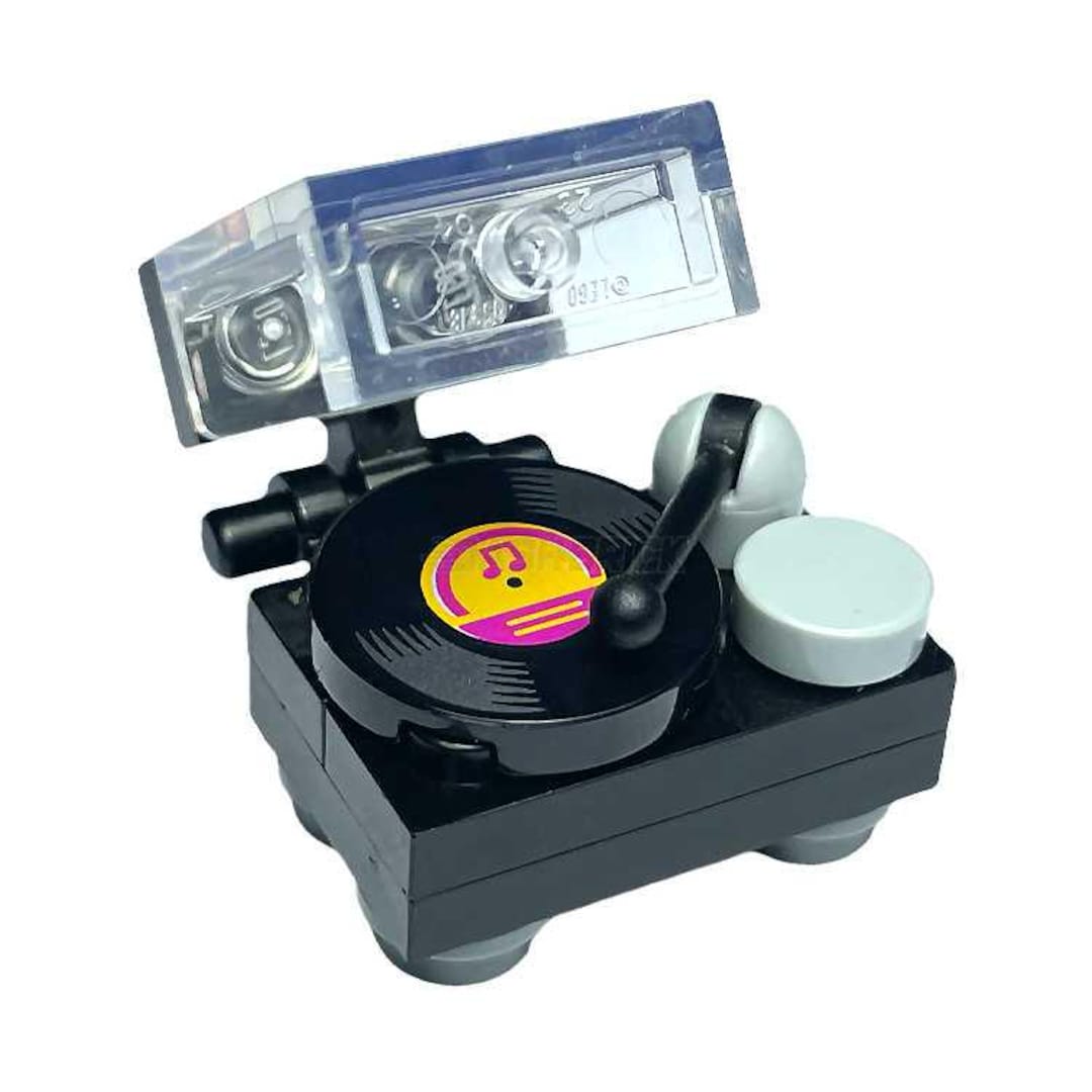 LEGO "record Player" - Music Vinyl Turntable [minimoc] - Etsy