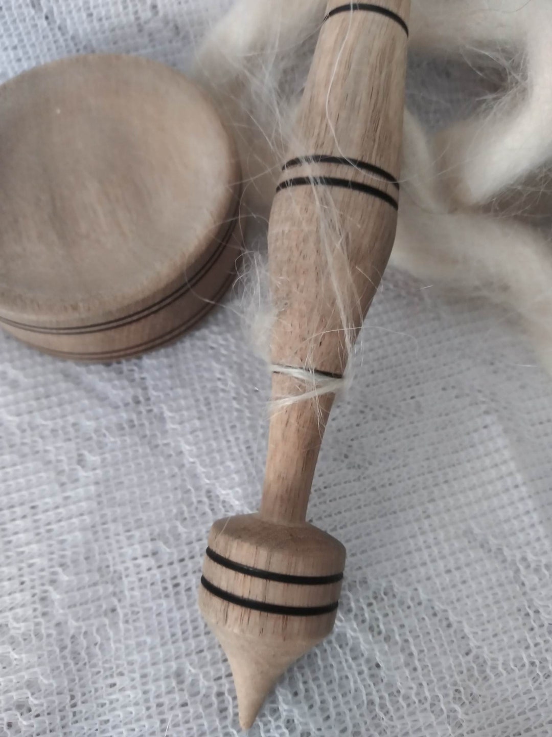 Original Russian Spindle . Plying Spindle. Russian Craft. Siberian ...
