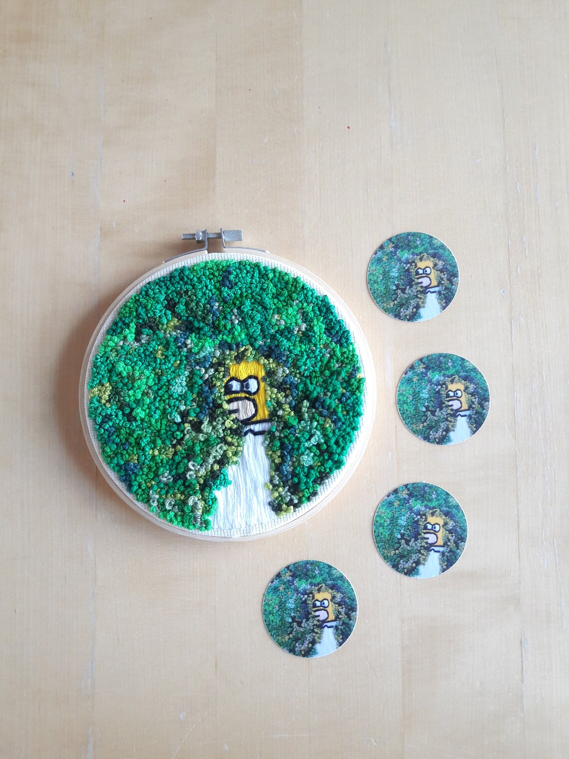 Homer Simpson Sticker the Simpsons Sticker Simpsons Sticker - Etsy