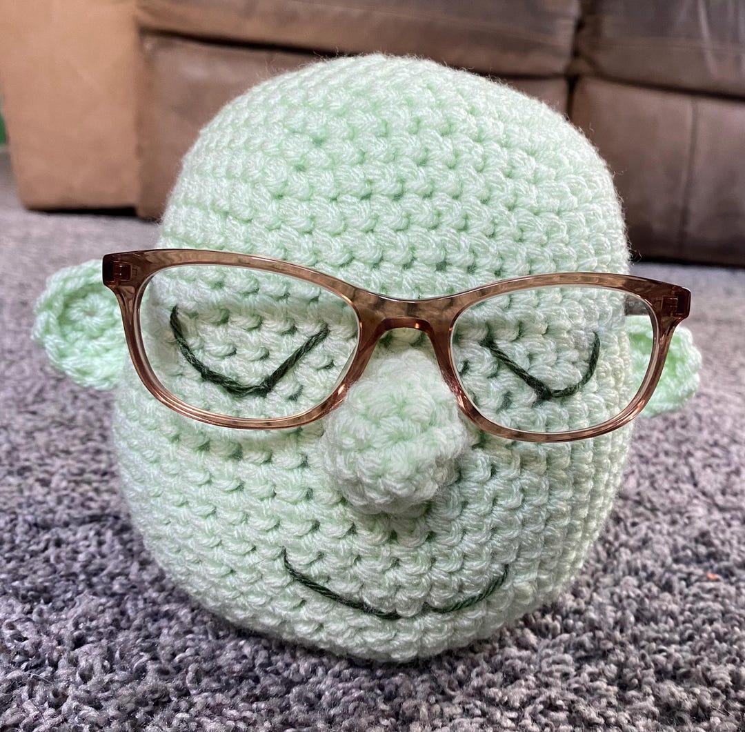 Eyeglasses Holder Stuffed Head - Etsy