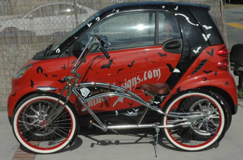 Hearse Landau S Bar Set of 2 /Vinyl Art Car Decal-CHOOSE Any | Etsy