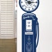 Gas Pump Clock Kit & Vinyl Wall Art - Custom Wording Available - Etsy