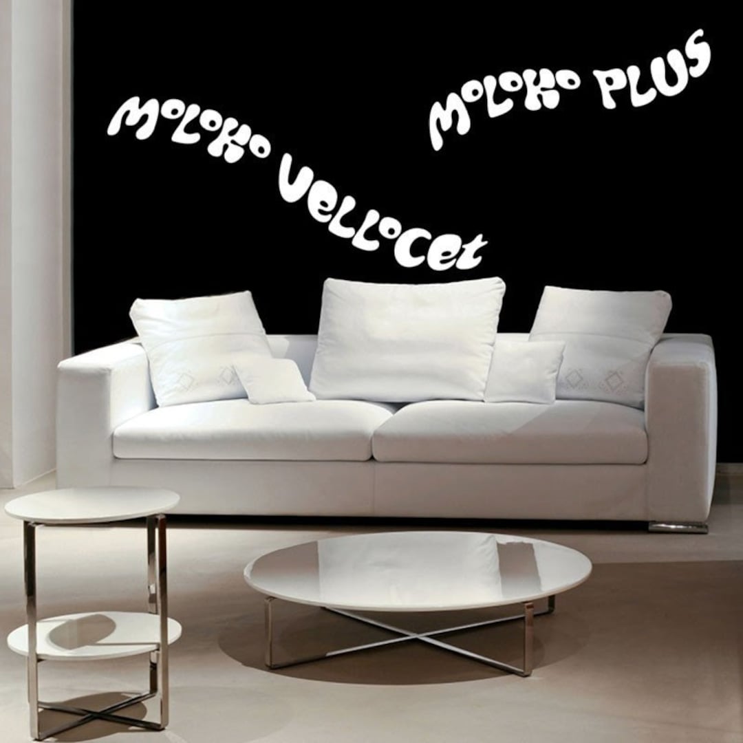 Clockwork Orange Korova Milkbar Moloko Plus Vellocet Vinyl Wall Art - Etsy