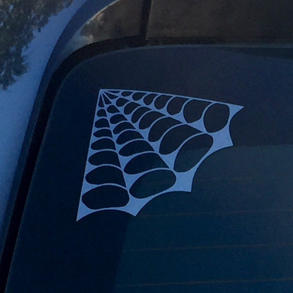Spider Web Pack Etched Glass Vinyl Decal | Etsy