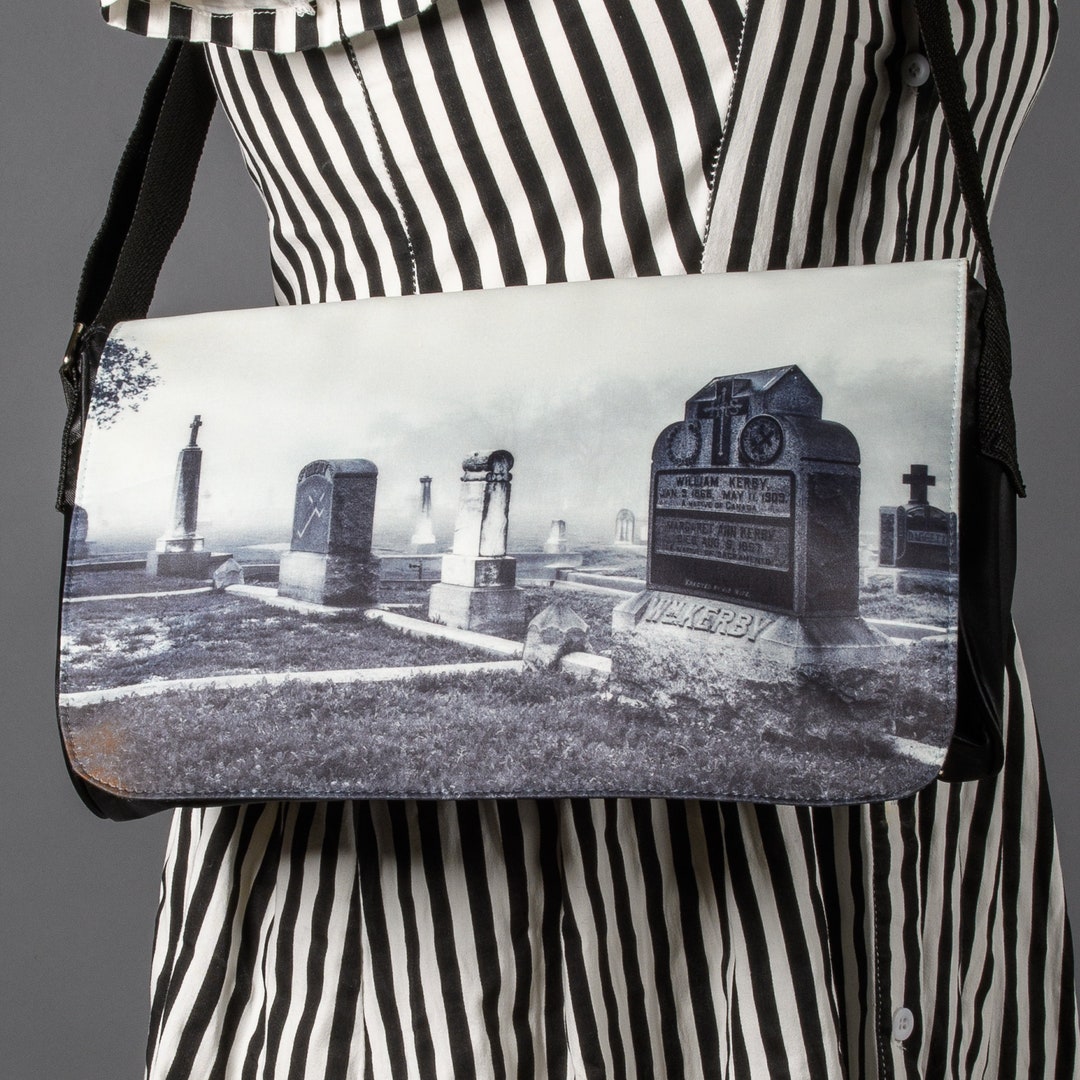 Messenger Bag - St Joseph Cemetery - Custom Printed - Etsy