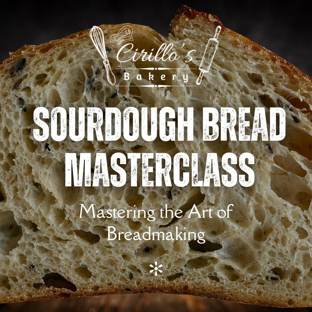Sourdough Bread Masterclass | 3 Modules, 10 Videos, PDF | Easy, Digestible Bread With Long ...