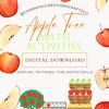 Apple-themed Learning Activity Printable for Early Childhood - Etsy