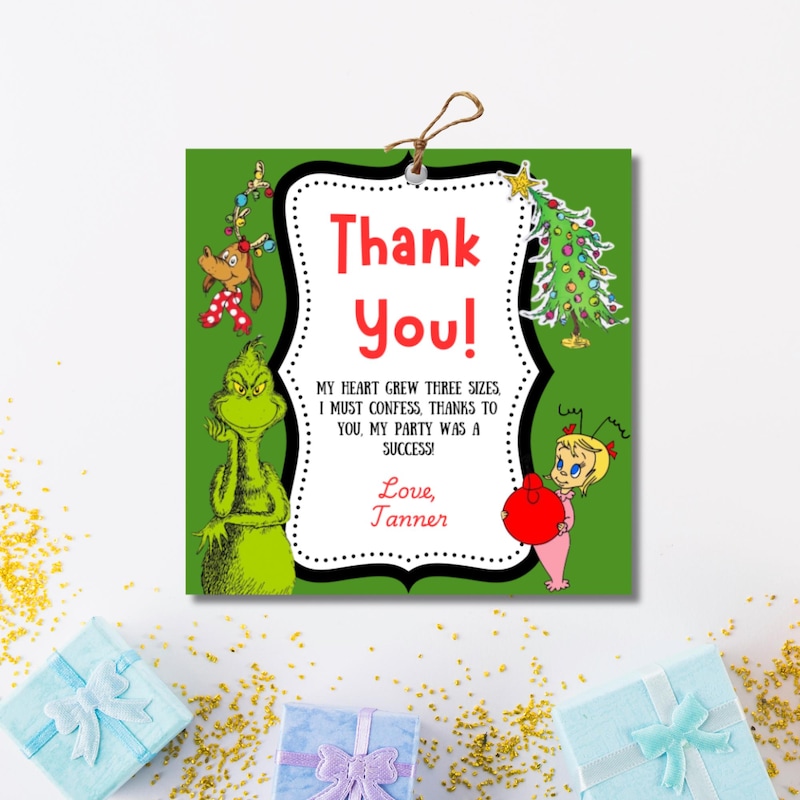 Grinch Party Favors - Etsy