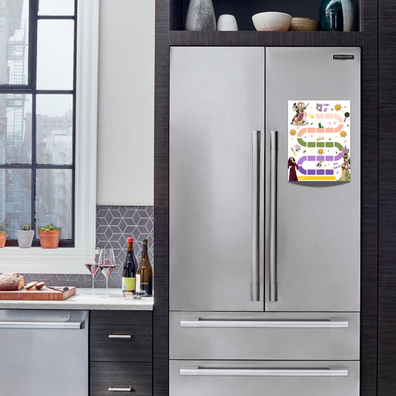 Rapunzel Reward Chart, Printable Princess Behavior Chart, Kids Potty ...